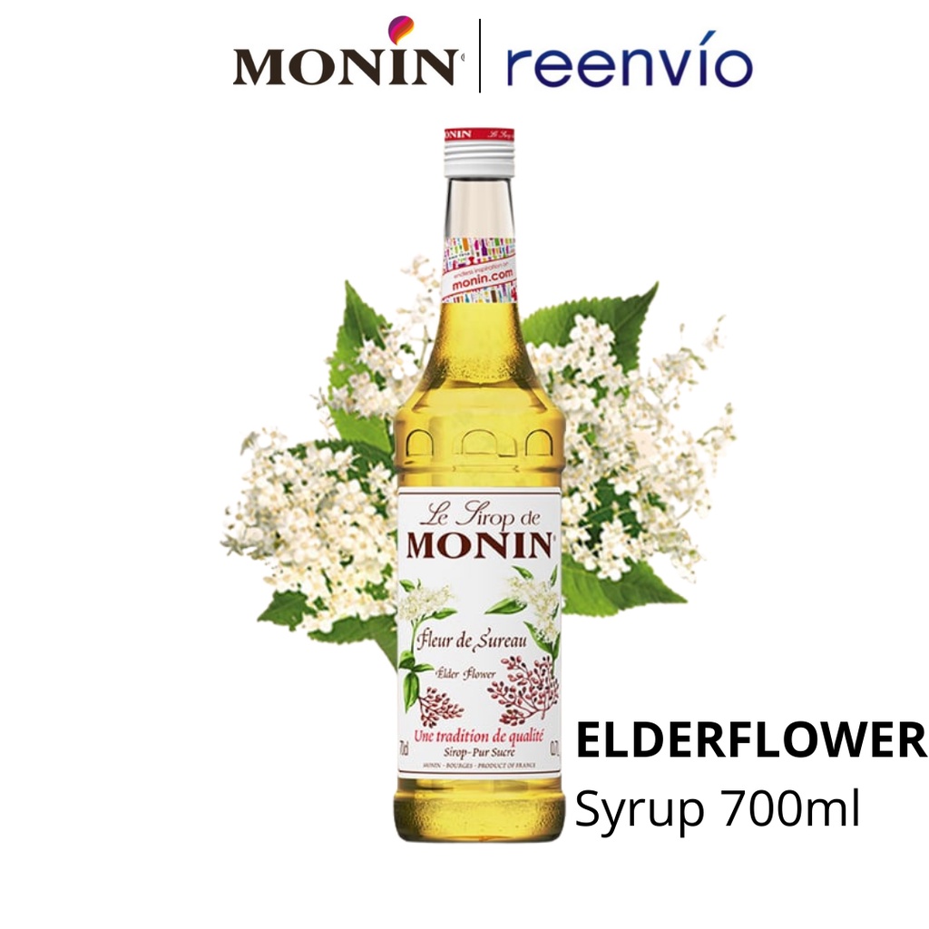 Monin Elderflower Syrup 700ml | Shopee Philippines