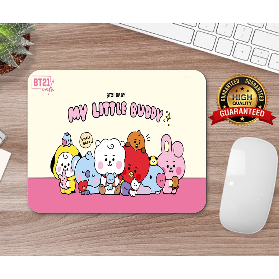 BT21 Mouse Pad 5mm Thick High Quality Prints BT21 Mouse Pad | Shopee ...