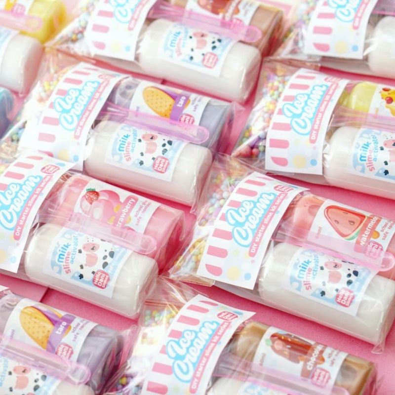 Slime Kit Buy 1 Get 1 Ice Cream Complete Set Activator Glue Party ...