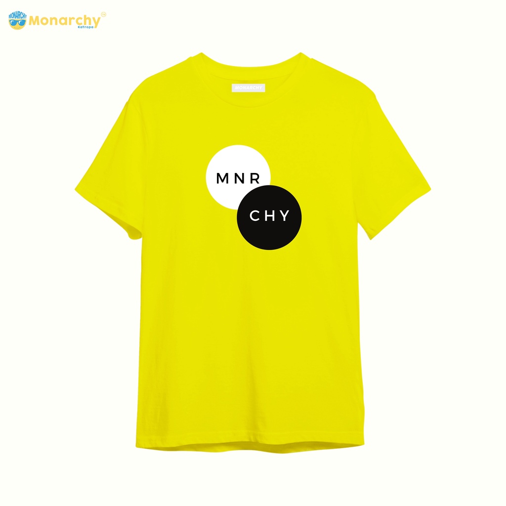 Monarchy Official Logo Tee Vol.2 In 2 Round Circles T-Shirt Shirts For ...