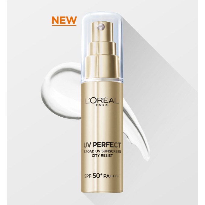 L'oreal Loreal Paris UV Perfect Broad UV Sunscreen City Resist 30ml SPF50+ PA++ | Shopee Philippines