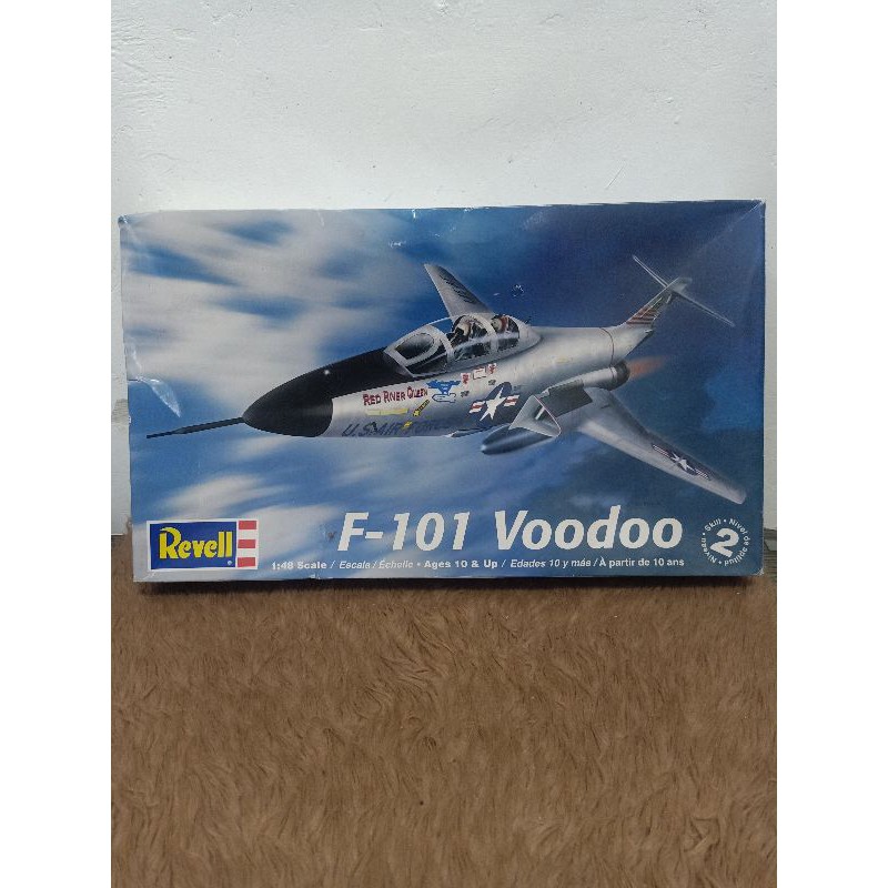Revell F-101 Voodoo 1/48th Scale Aircraft Model Kit | Shopee Philippines