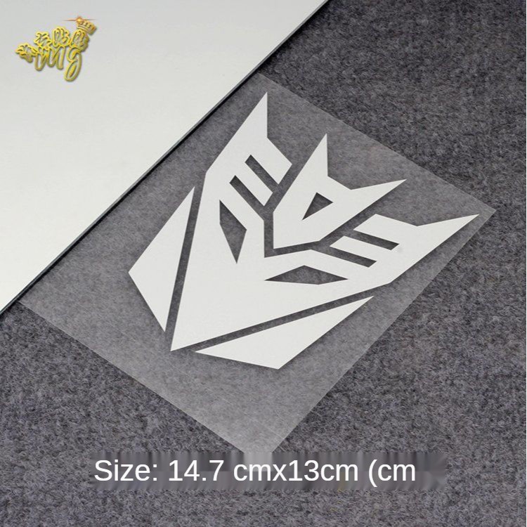 car stickers Transformers Autobots Decepticons Stickers | Shopee ...