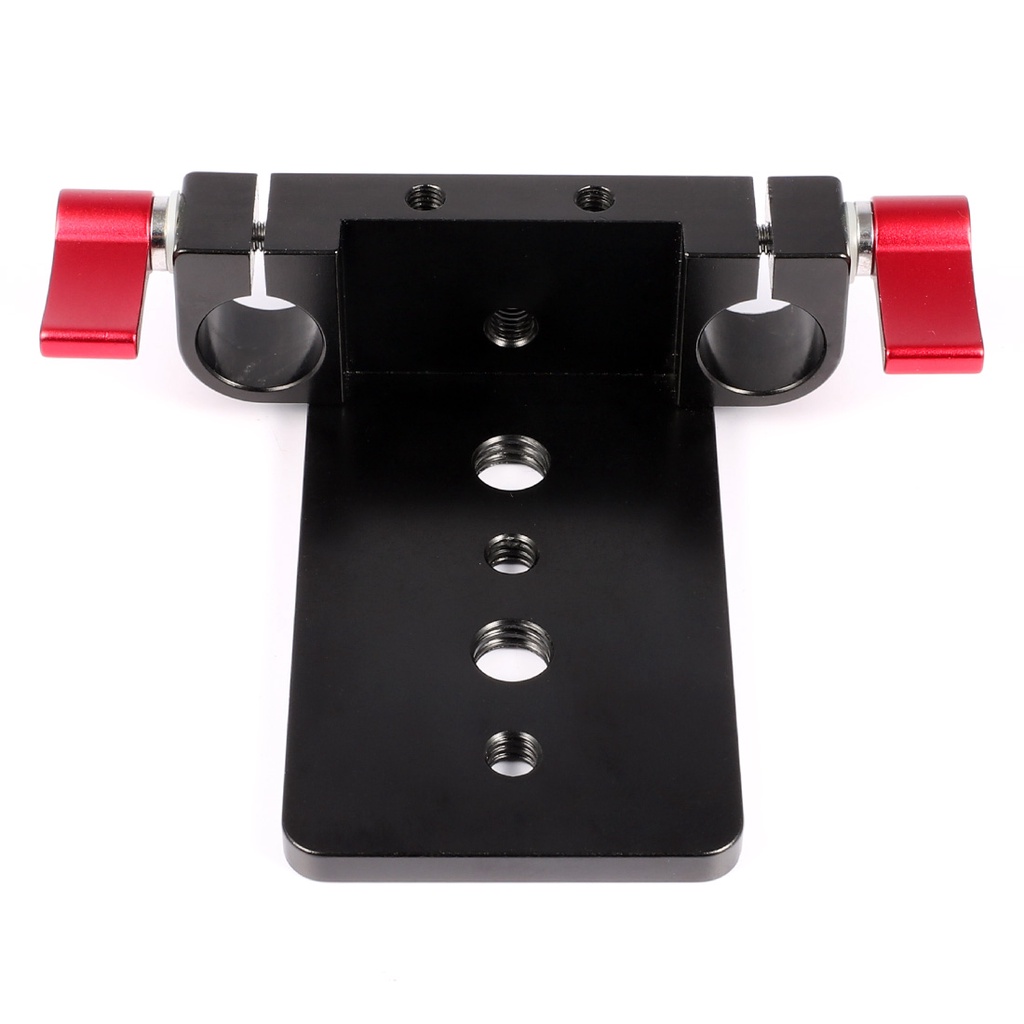 XT-XINTE Tripod Mounting Plate tubeblock For 15mm Rod clamp mount 1/4 ...