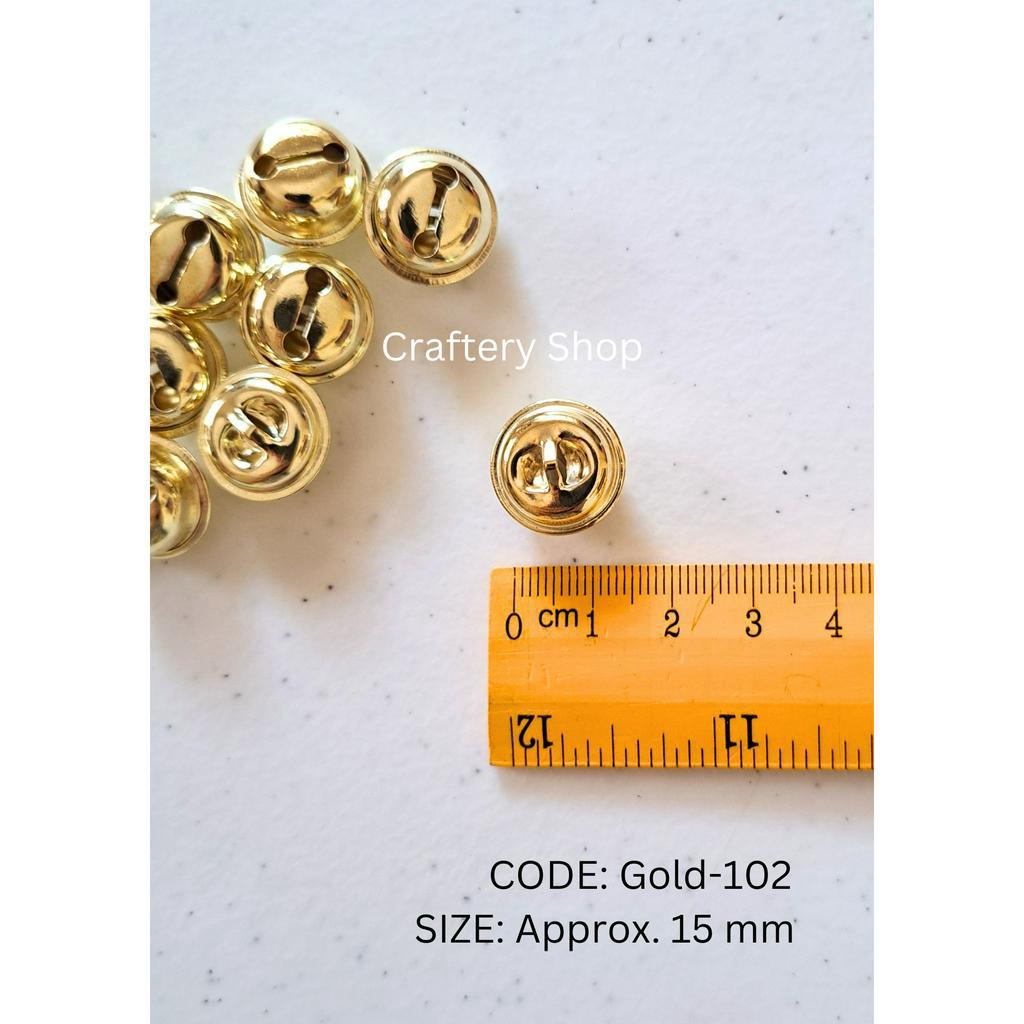 Metal Jingle Bells 10pcs or 30pcs per pack | Shopee Philippines