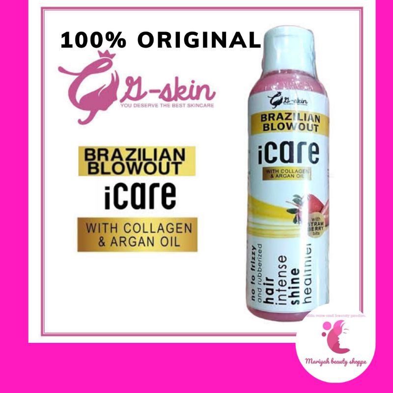 ORIGINAL ICARE BRAZILLIAN HAIR BLOWOUT BY GSKIN / COD | Shopee Philippines