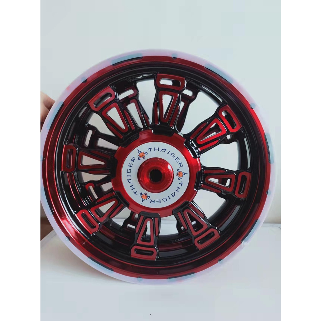 COD MOTORCYCLE MAGS MIO 125 SOUL I ALL BLACK WITH RED 1SET | Shopee Philippines
