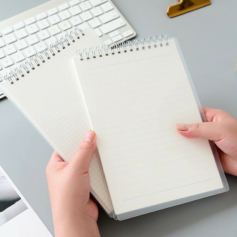 TBM Minimalist 80 Sheets Steno A5 Spiral Notebook (Blank, Line, Grid ...
