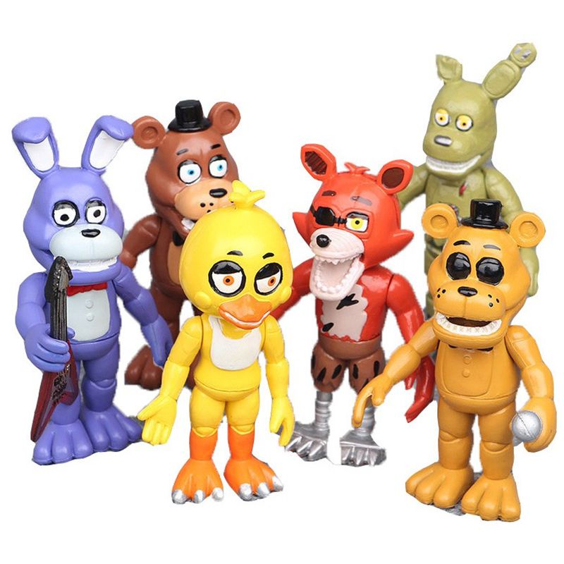 FNAF Five Nights At Freddy's Action Figures Mini Figurines Fans Gift ...