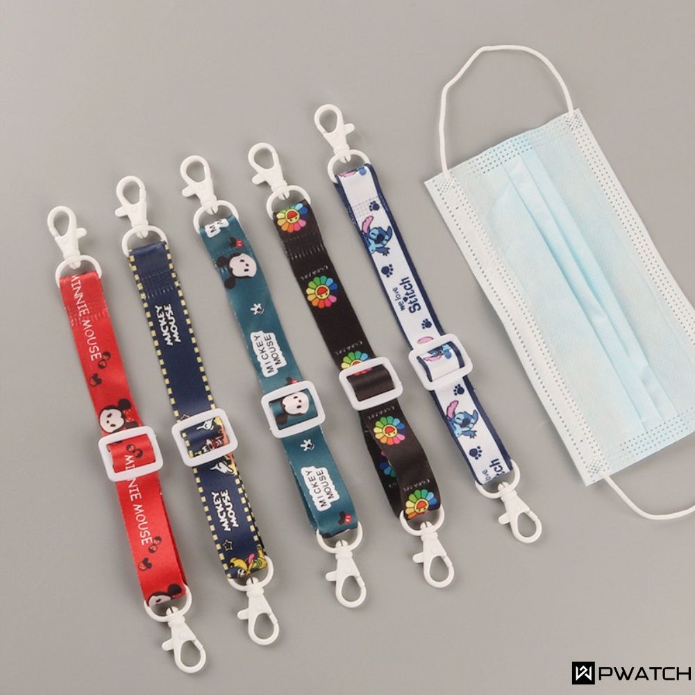 Adjustable Mask Lanyard Short Creative Small Fresh Ribbon Children's ...