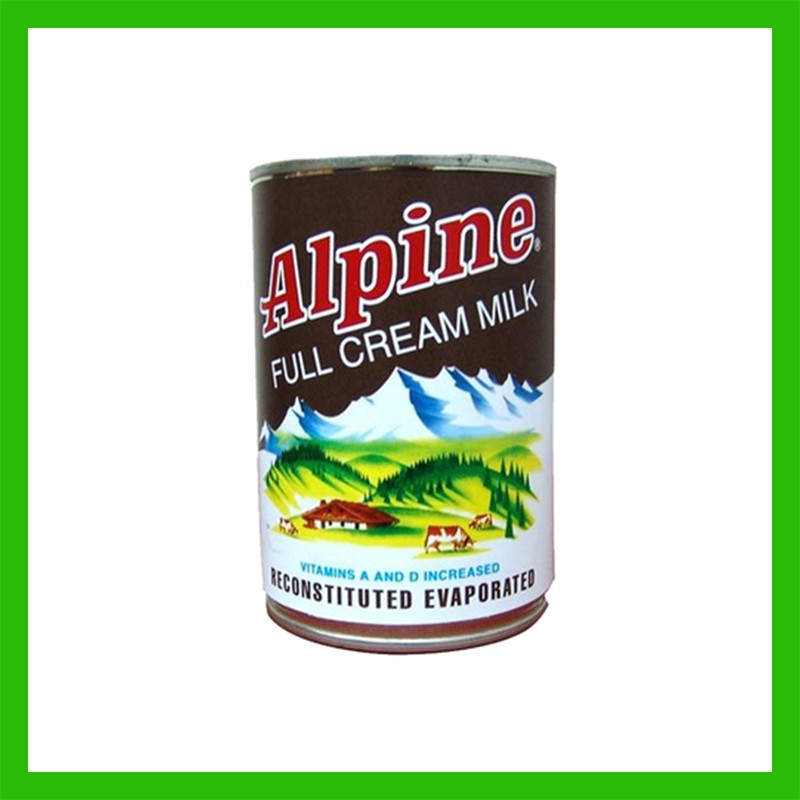 Alpine Full Cream Milk 370ml | Shopee Philippines