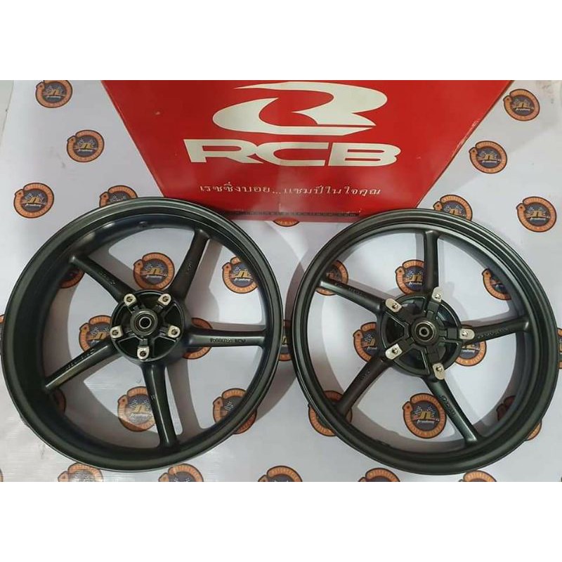 RCB ALLOY 5 SPOKES MAGS FREE 2PCS PITO AND 2PCS TIRE SEALANT RB5 FOR ...