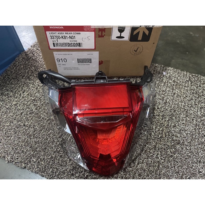 Rear Combination Light Assy for Beat Fi 2nd (Tail Light) | Shopee ...
