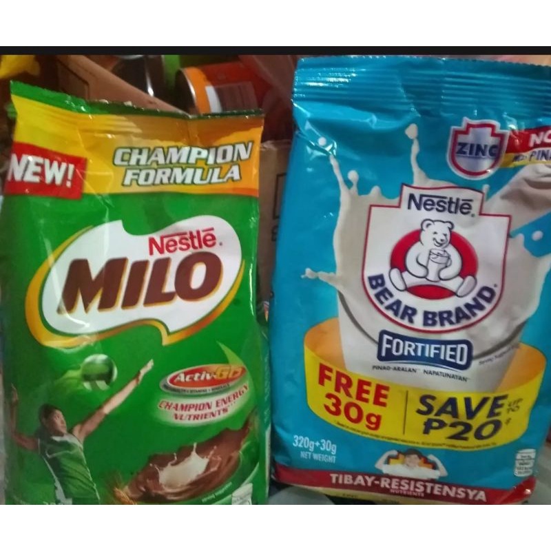 Milo and Bearbrand bundle | Shopee Philippines