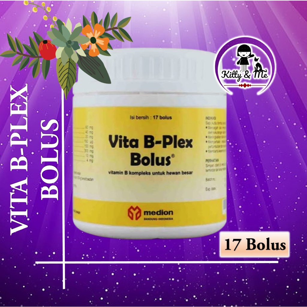 Vita B-Plex Bolus Vitamin B Complex For Livestock Cow Goat Horse Sheep ...