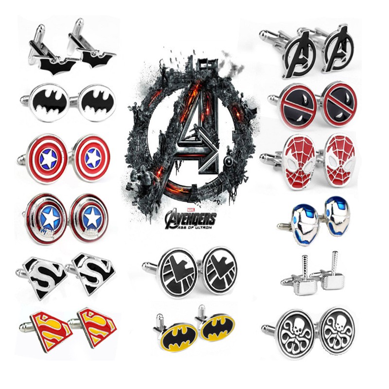 Marvel Avengers Captain America Shield Iron Man Spiderman Deadpool ...