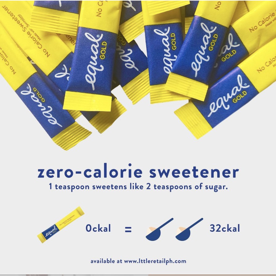 50g Equal Zero Calorie Sweetener Sticks - 50 Sticks - Keto & Diabetic ...