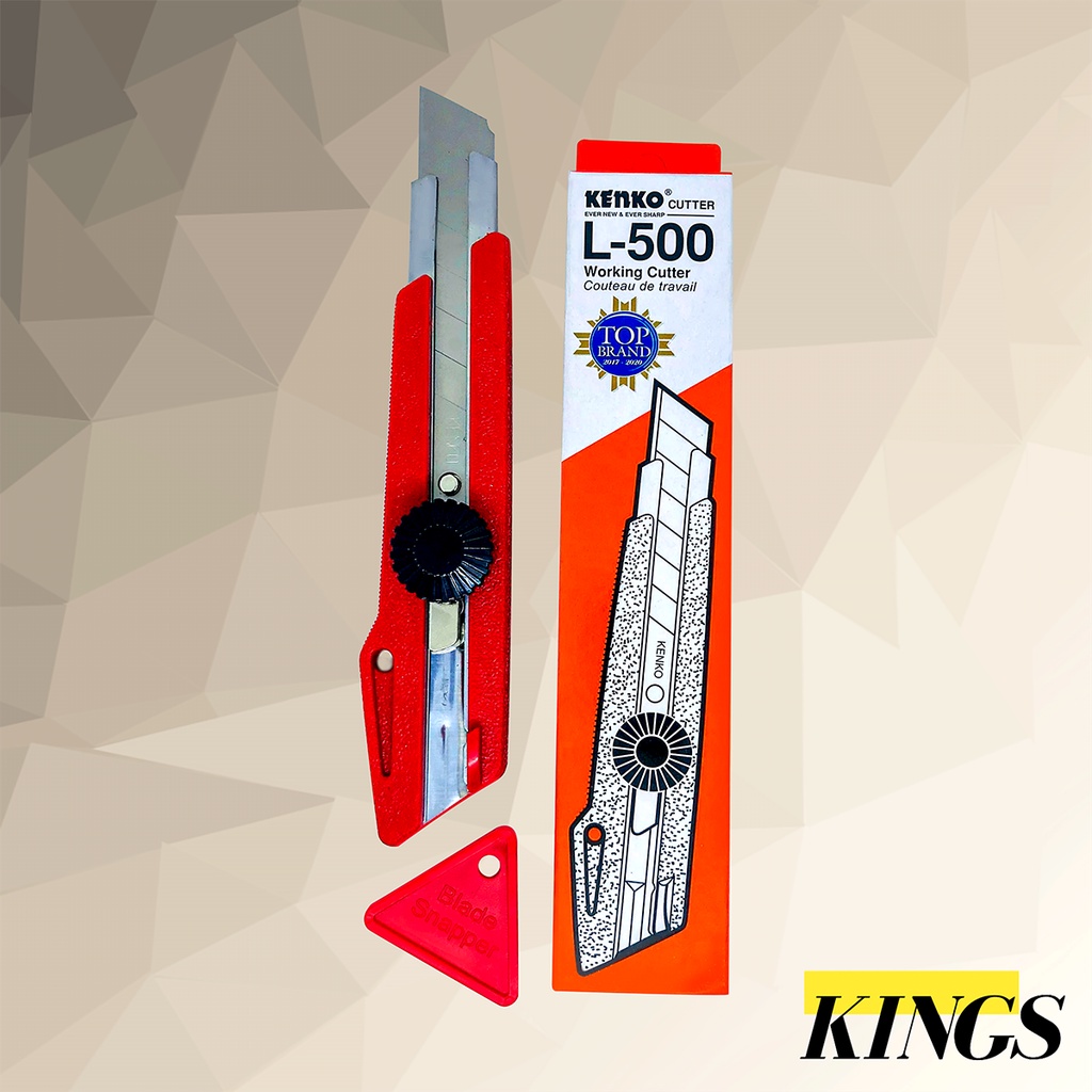 Kenko Cutter / Kater L-500 (18 mm Blade) | Shopee Philippines