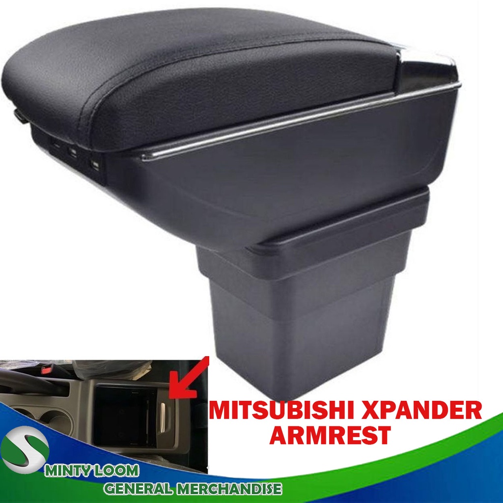 Mitsubishi Xpander armrest car interior Accessories USB Charging arm ...