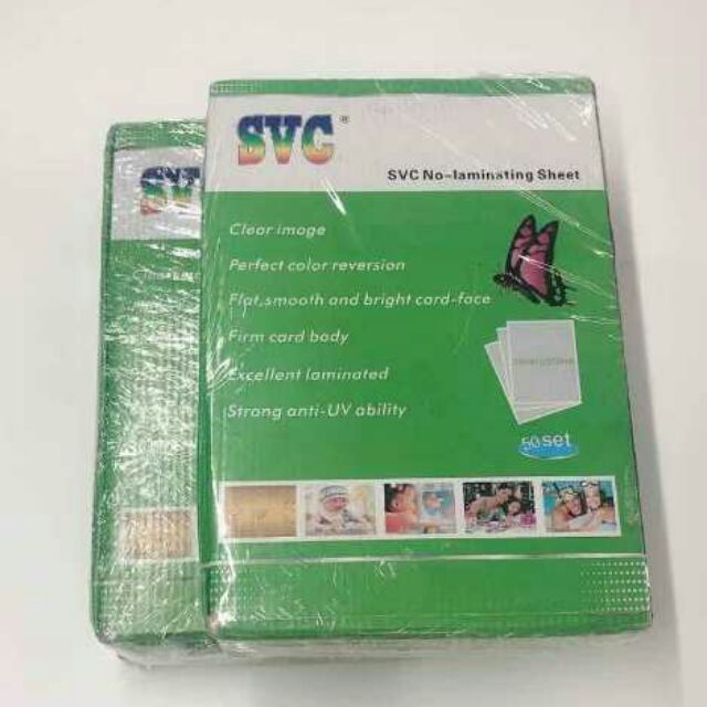 SVC PVC card sheetsA4 SIZE | Shopee Philippines