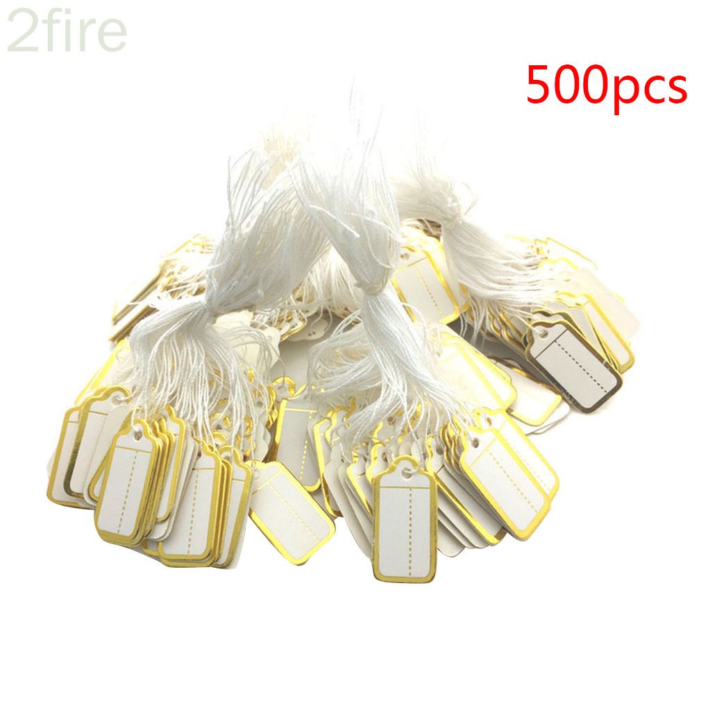 500pcs Price Tags with String Jewelry Clothing Sale Price Display ...