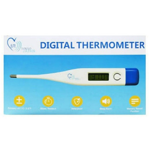 DIGITAL THERMOMETER (Elite) with Battery | Shopee Philippines