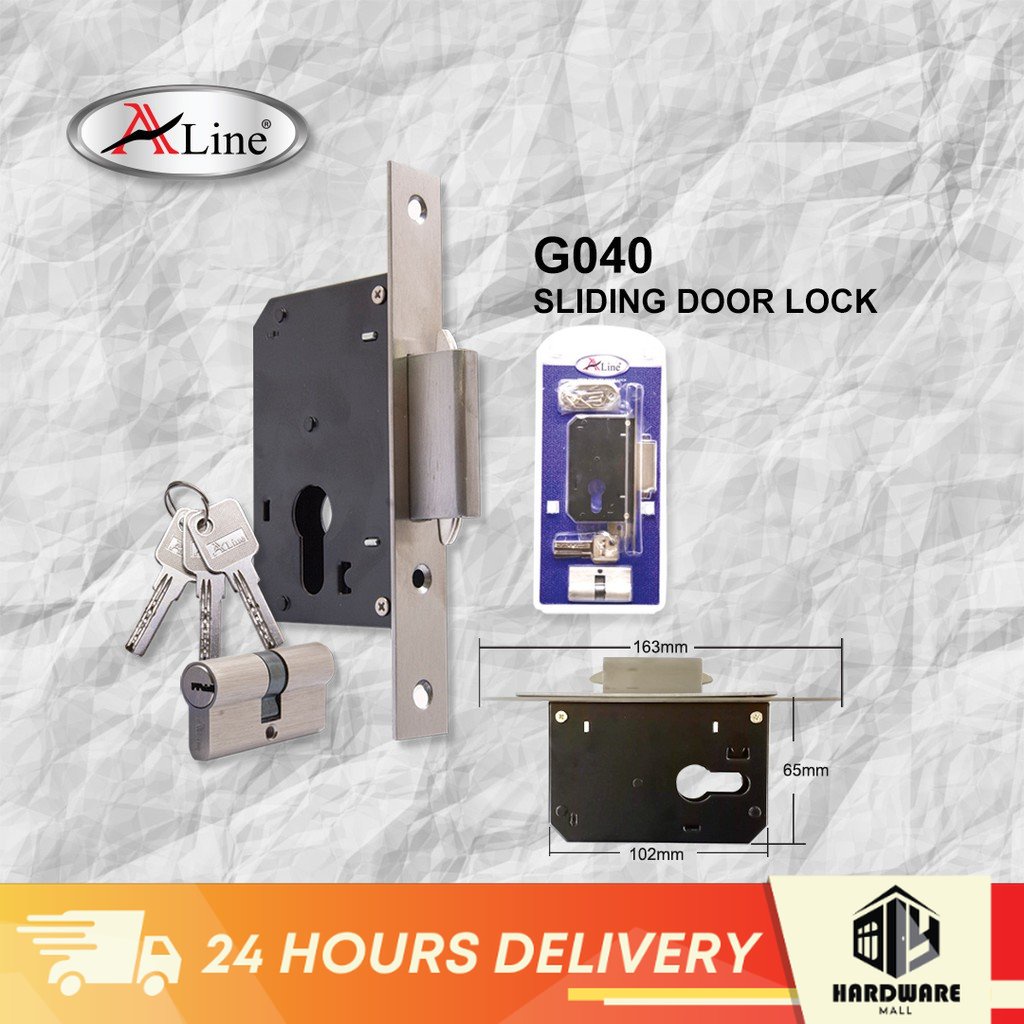 Aline G040 Sliding Door Lock Mortise Door Metal Grill Main Gate Grille ...