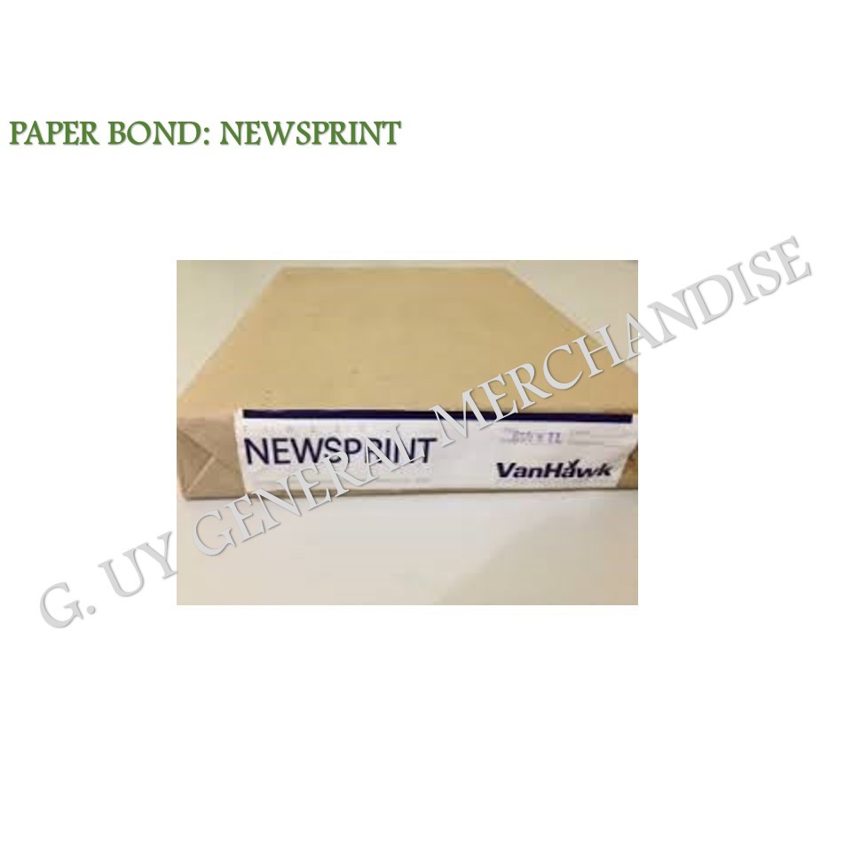 NEWSPRINT LETTER/SHORT | Shopee Philippines