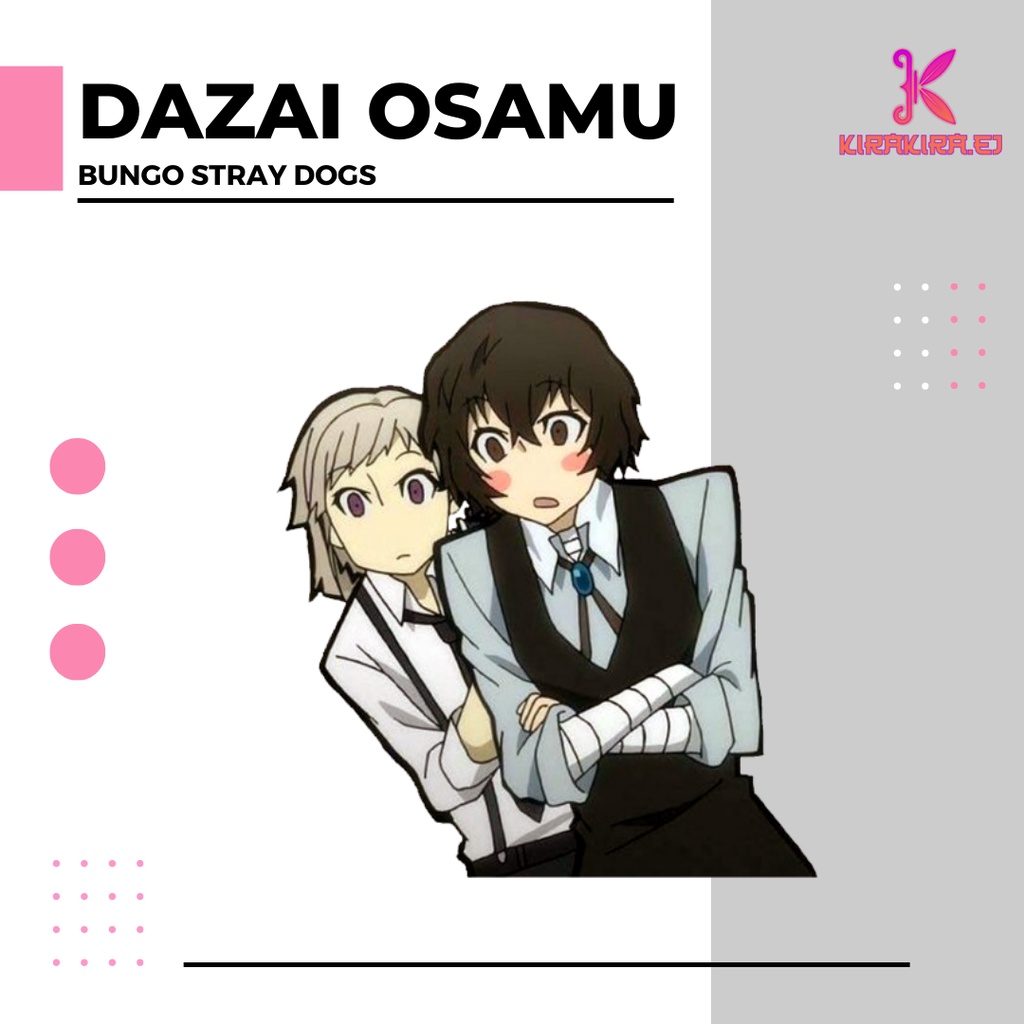 STICKER | Dazai Osamu Sticker | Bungou Stray Dogs | Vinyl Water Proof ...