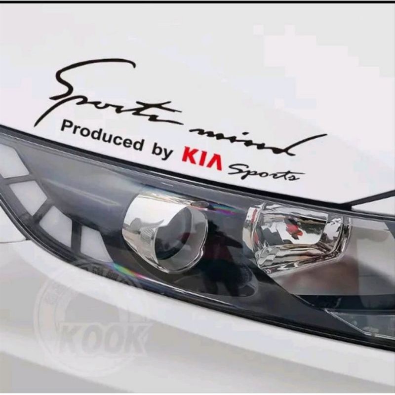 Kia sportmind sticker car sticker sports sticker mind sticker front ...