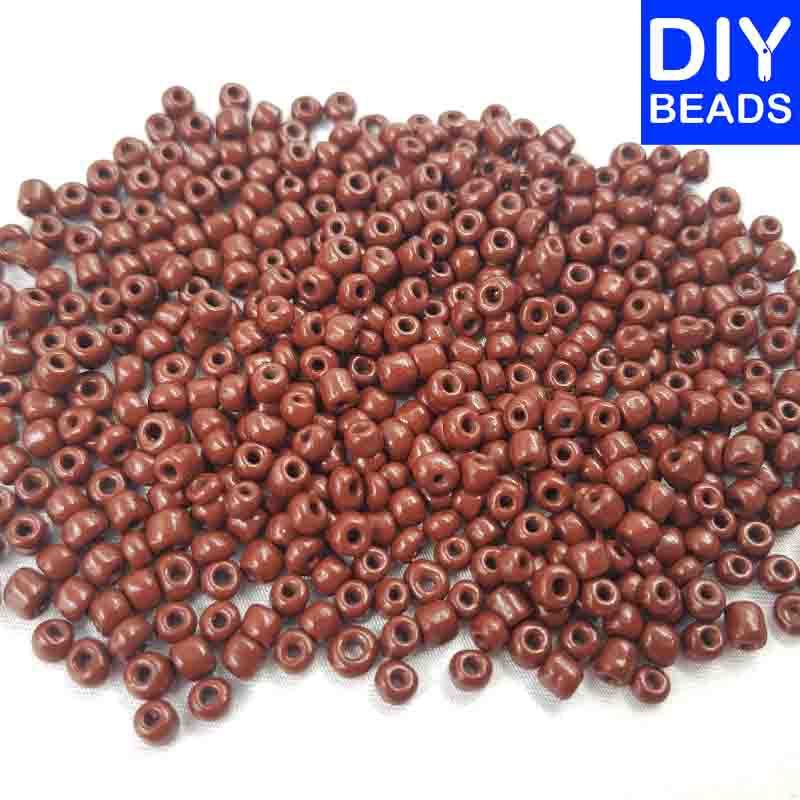 Diy Beads Seed Beads Chalk Brown（#K46） 350grams | Shopee Philippines