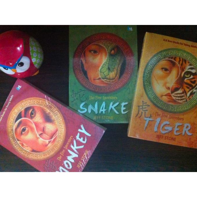 Novel Five Ancestors: Tiger, Monkey, Snake - Jeff Stone (3 Books ...