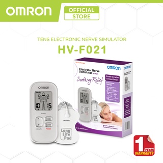 Omron HV-F021 TENS Electronic Nerve Stimulator Massager Pain Therapy with TENS Pads | Shopee ...