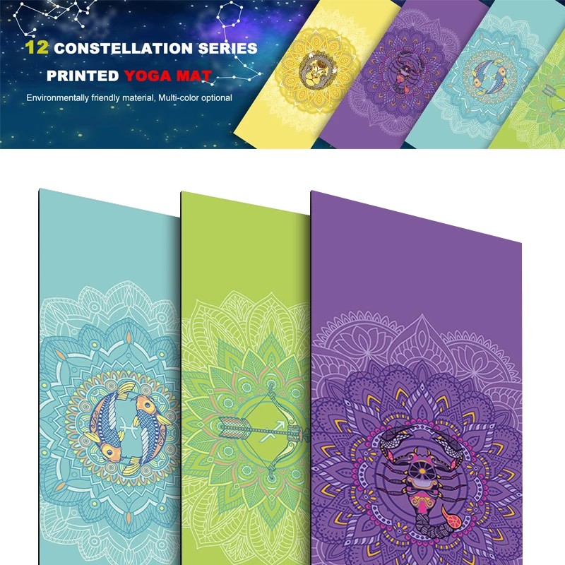 173*61cm*6mm Fitness Yoga Mat Pad PVC Beginner Dance Esterilla Yoga ...
