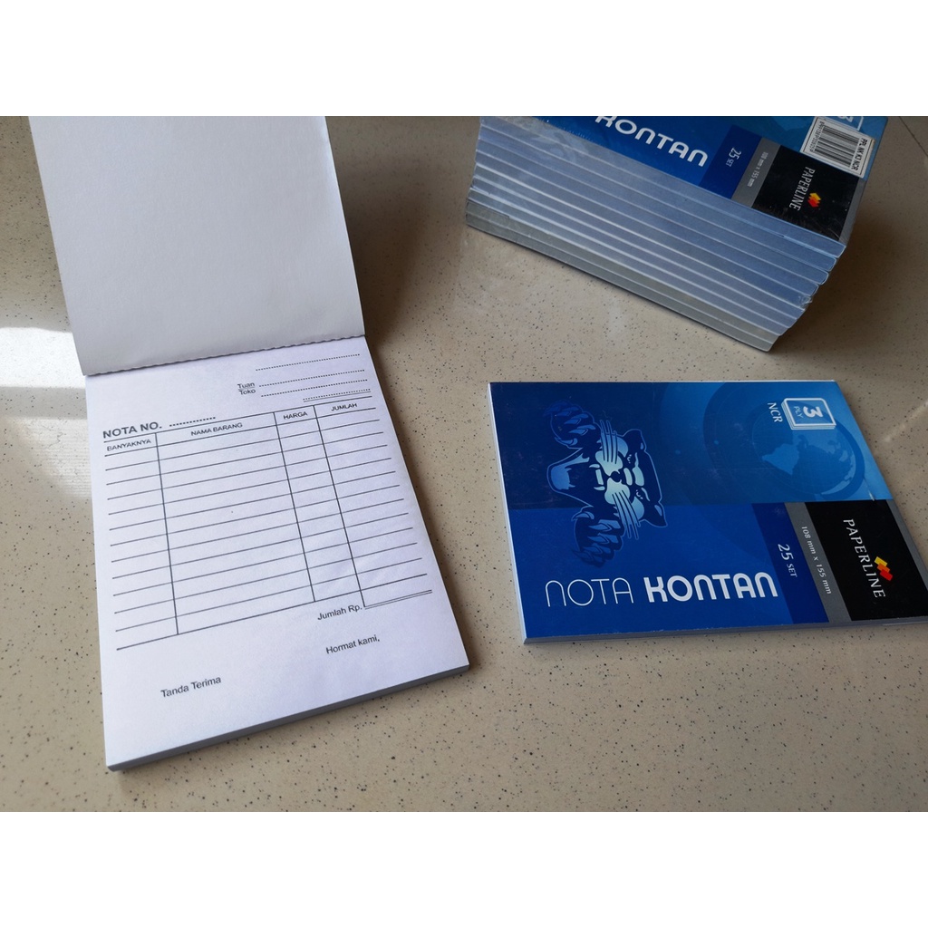 3ply Ncr Small Kontan Note Book - Paperline | Shopee Philippines