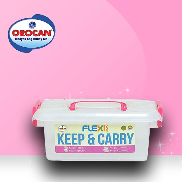 Orocan Flexibox Keep & Carry 2 Liter | Shopee Philippines