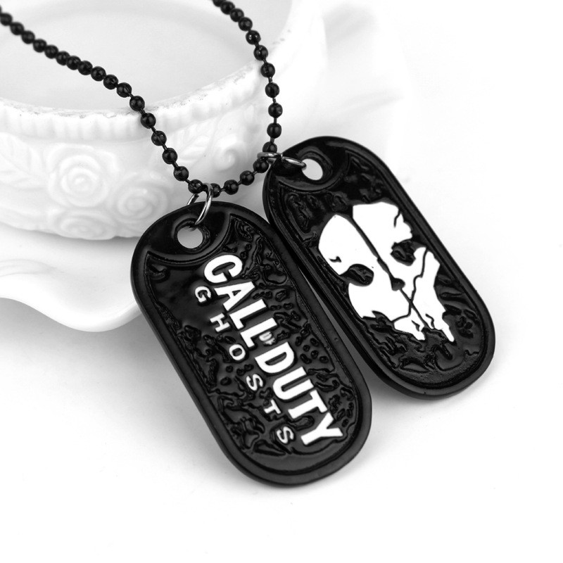 Call of Duty Ghosts Call of Duty Ghost Necklace Hot Necklace | Shopee ...