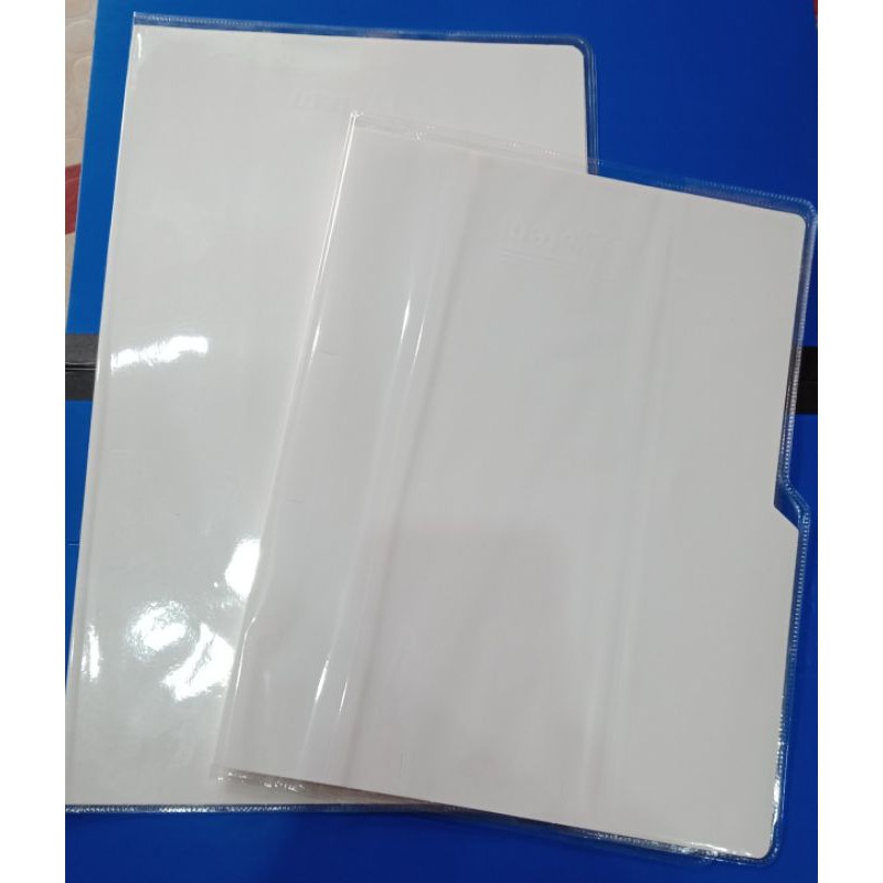 white folder with folder jacket 14 pts (5 PC's per order) | Shopee ...