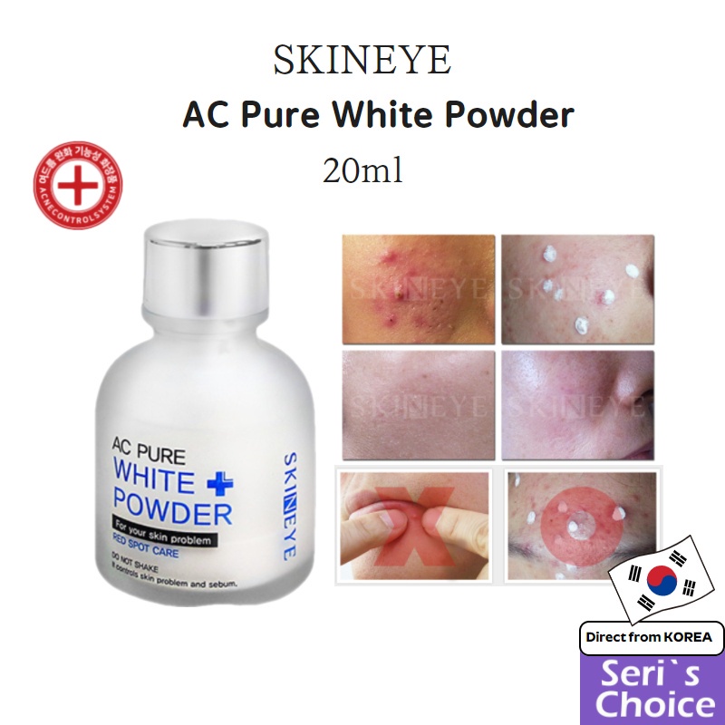 Made in Korea [Skineye] AC Pure White Powder 20ml / Trouble Spot Care ...