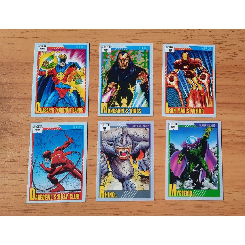 1991 Marvel Impel Cards Batch 1 | Shopee Philippines