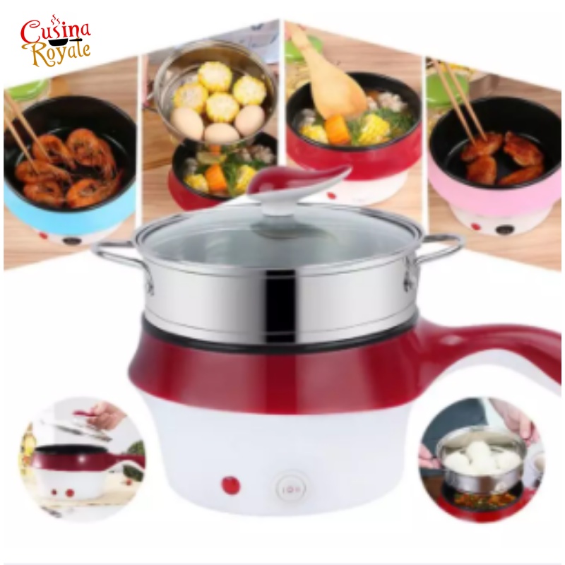 Korean Electric Non-Stick Cooker Steamer Rice Cooker Frying Pan Cooking ...