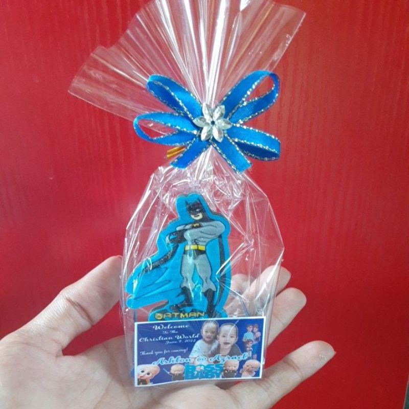 BATMAN BIRTHDAY OR CHRISTENING SOUVENIRS AND GIVEAWAYS | Shopee Philippines