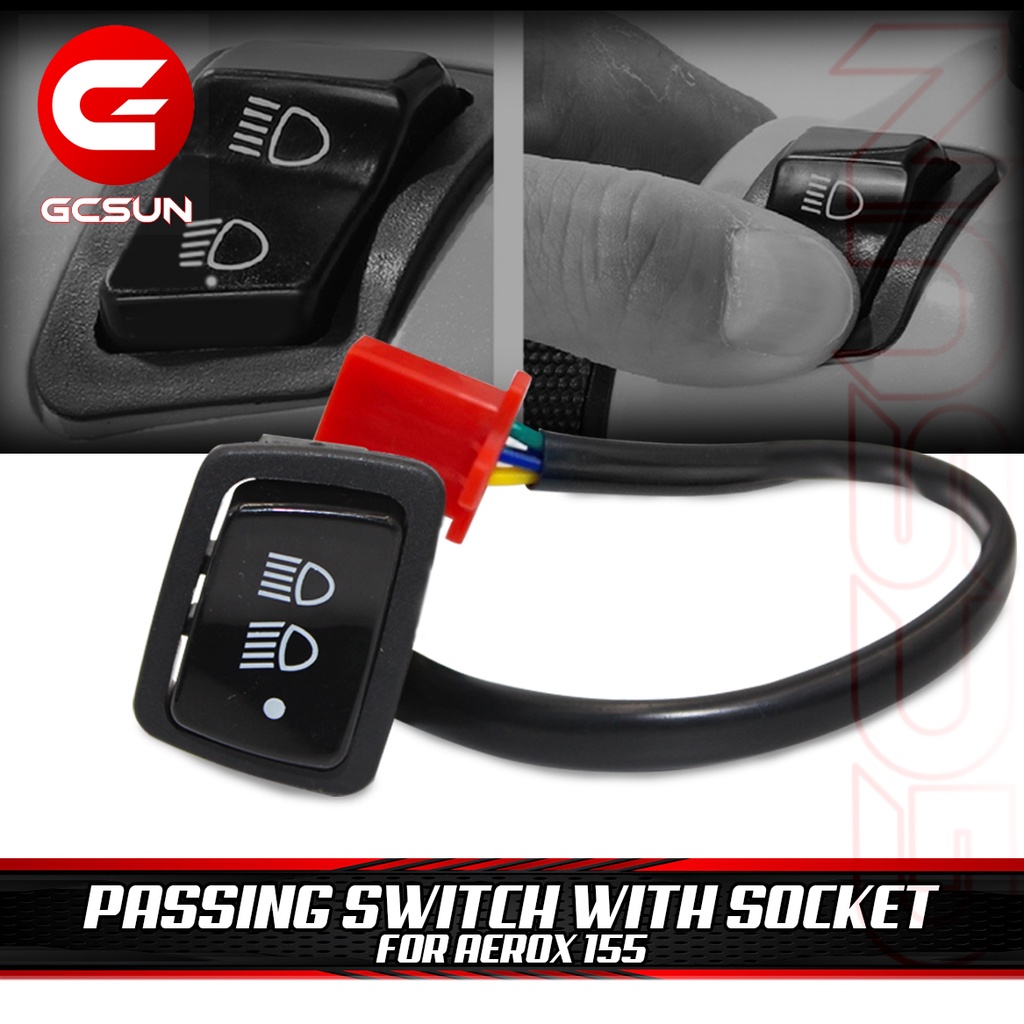 domino passing Light Switch 3 way with Socket for Honda -GCSUN | Shopee ...