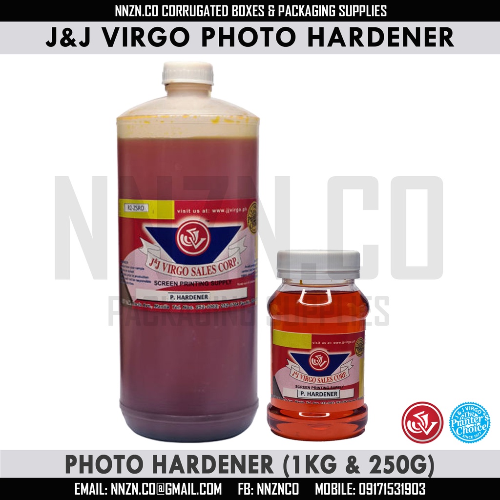 J&J Photo Hardener for Silkscreen Printing | Shopee Philippines