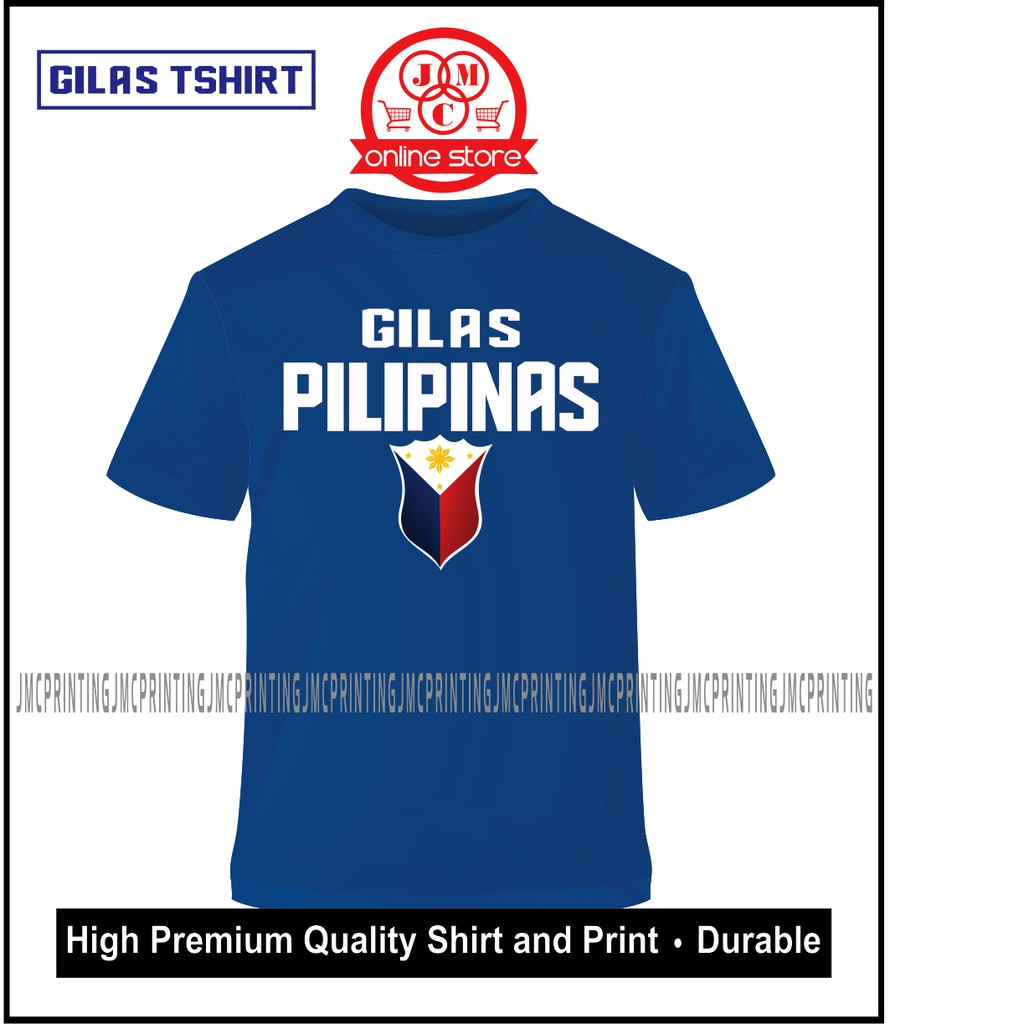 Gilas Pilipinas Basketball Premium Quality T-shirt | Shopee Philippines