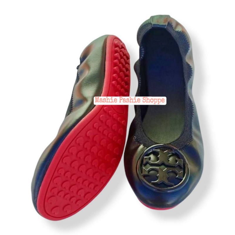 Oriana Tory Black , Red Lego Sole Marikina Made Ballet Flats | Shopee ...