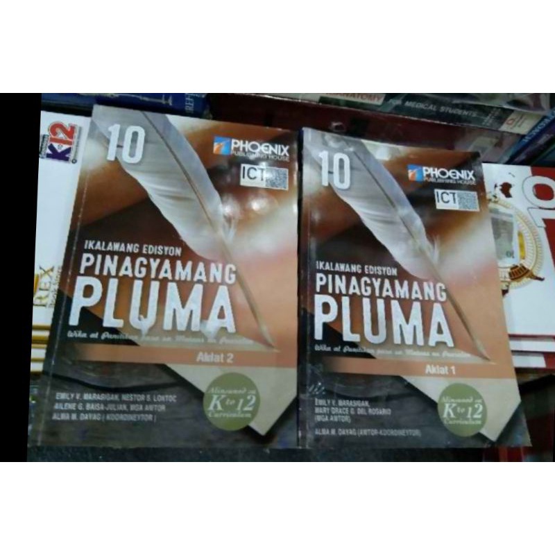 PINAGYAMANG PLUMA 10 VOLUME 1 & 2 ORIGINAL Secondhand | Shopee Philippines