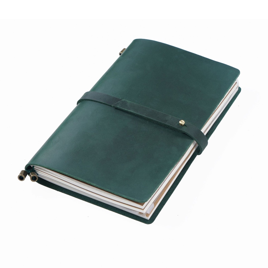 [Free Lettering] LMCULTURE A5 Standard Portable Passport Leather ...