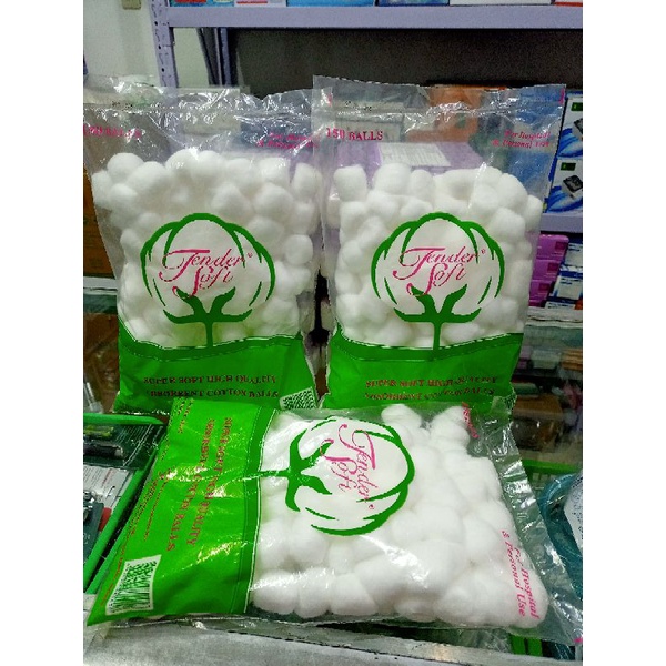 Cotton Balls 150 Balls - TENDER SOFT | Shopee Philippines