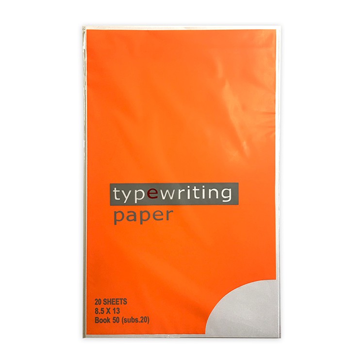 Typewriting Paper 70gsm 20sheets per pack | Shopee Philippines